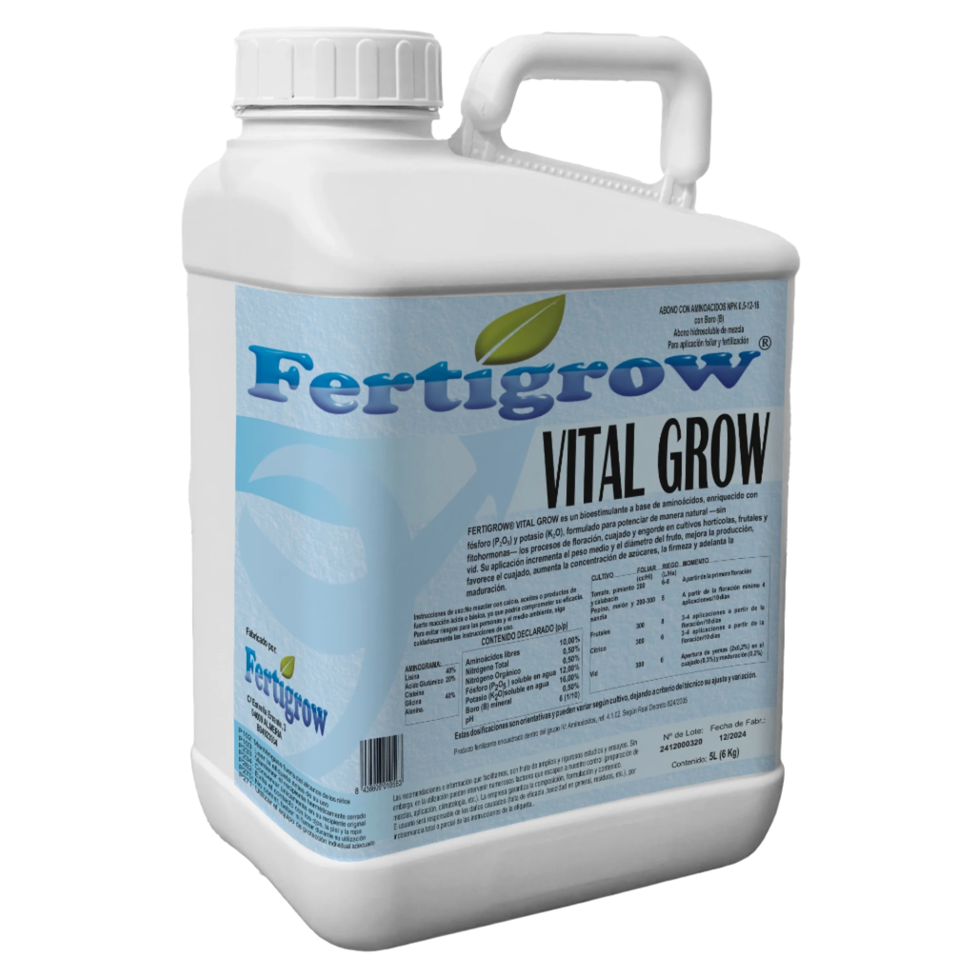 Comprar Vital Grow - Bioestimulante con aminoácidos